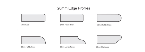 Edge Profiles for Stone Benchtops - Stone Benchtops Direct