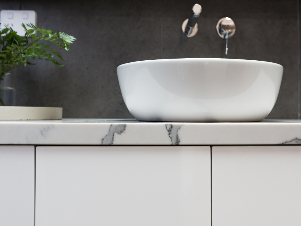 Practical Advantages of Stone Benchtops in Bathroom Spaces